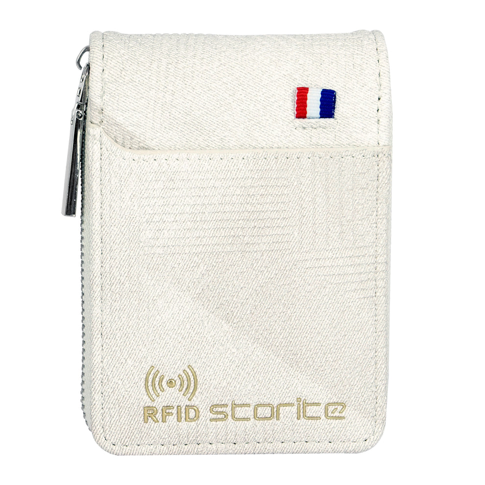 Storite RFID PU Leather 9 Slot Vertical Credit Debit Card Holder Money