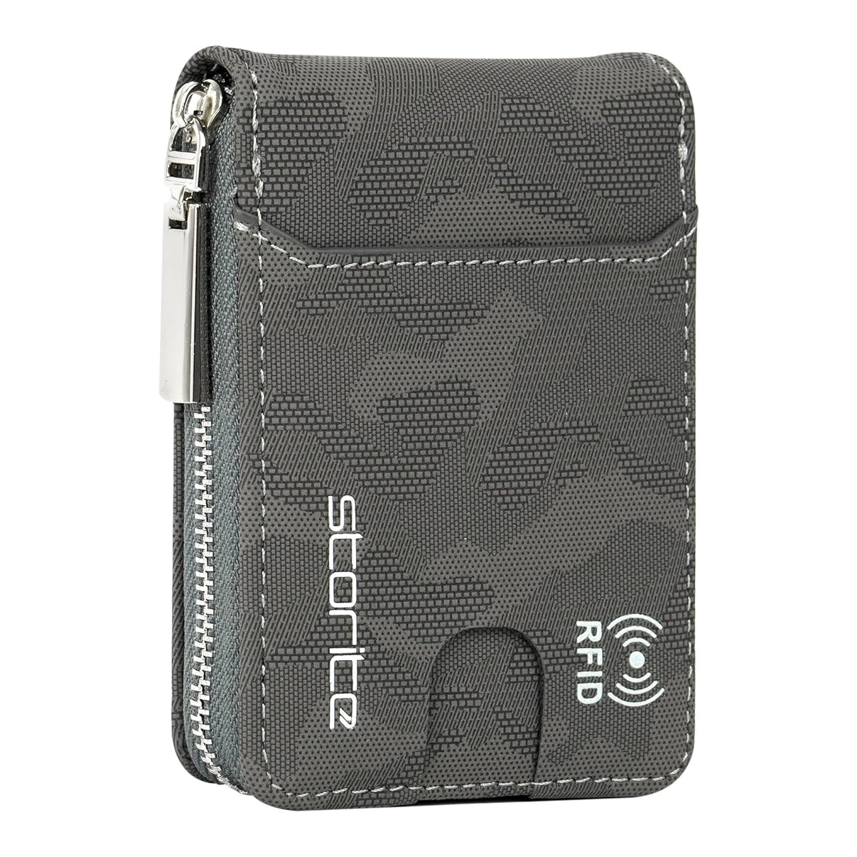 Storite RFID 9 Slot PU Leather Vertical Credit Debit Card Holder Money
