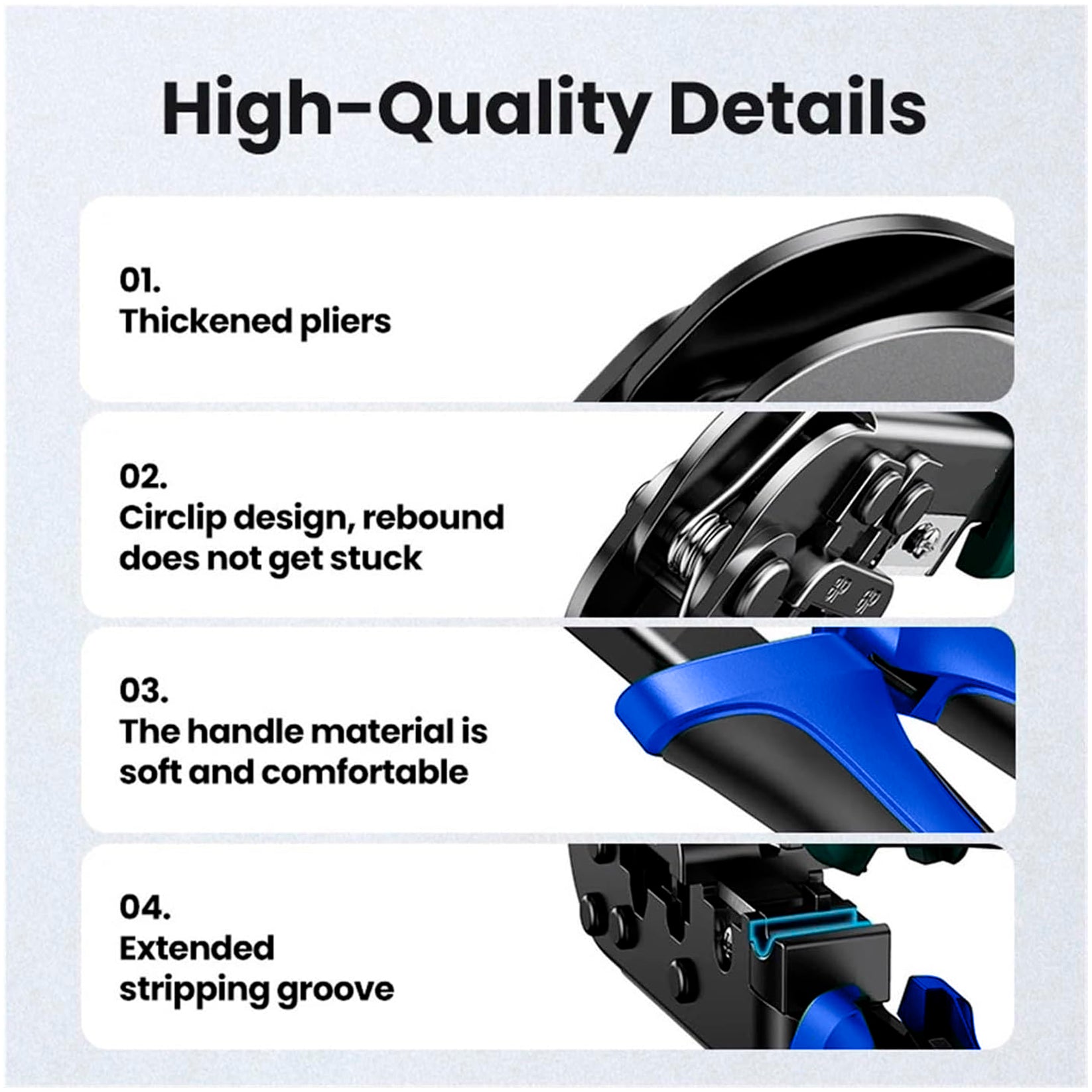 Storite Modular Network RJ45 RJ11 RJ12 Crimping Tool, Network Cable Cu